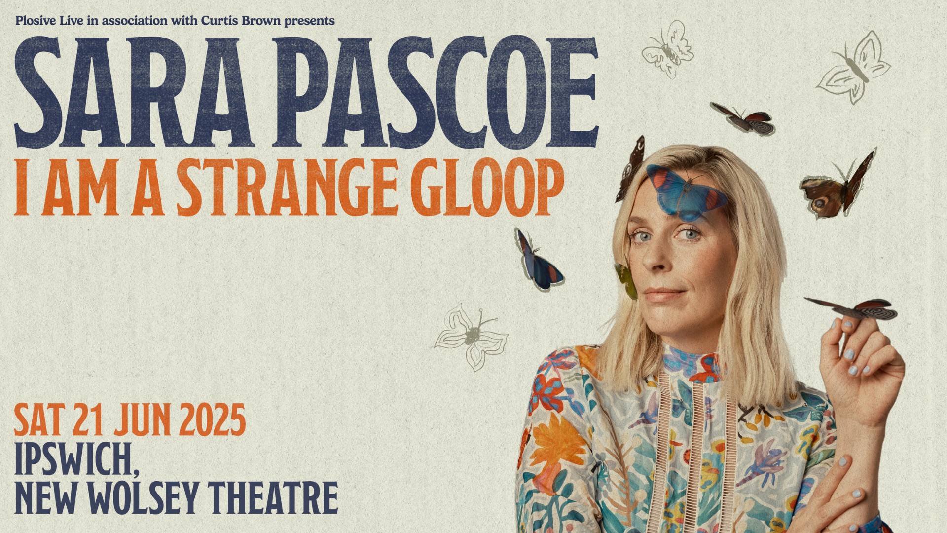 Sara Pascoe: I Am A Strange Gloop - New Wolsey Theatre
