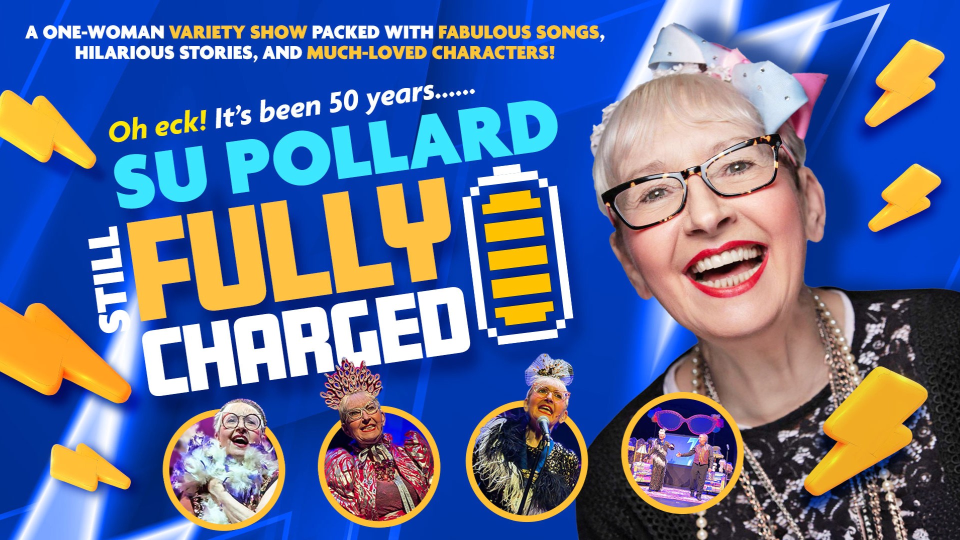 Su Pollard: Still Fully Charged - New Wolsey Theatre