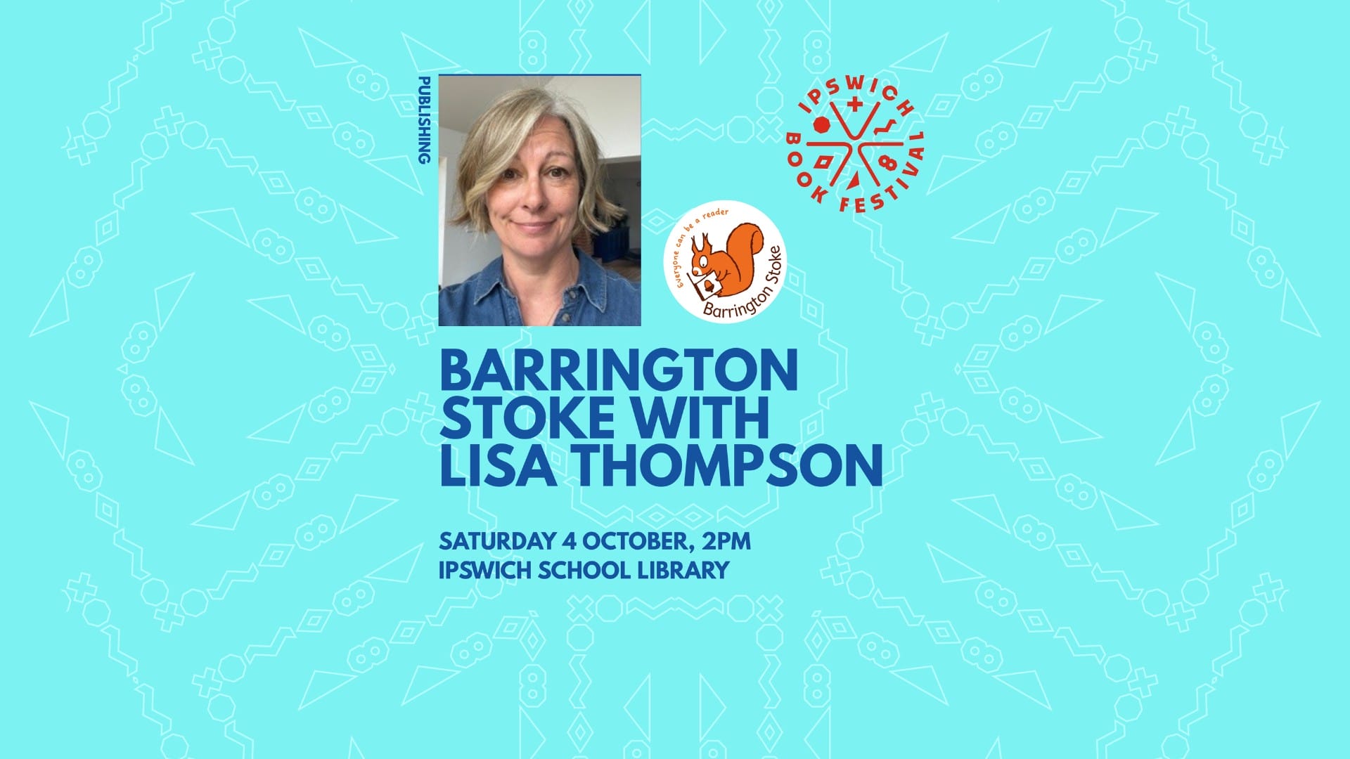 Barrington Stoke with Lisa Thompson - New Wolsey Theatre